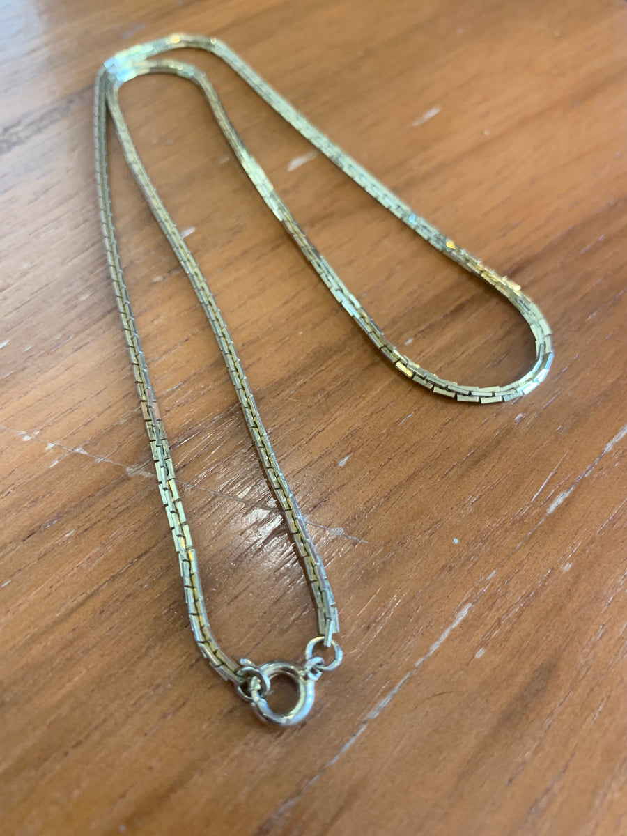 Gold Boston link chain – Mer•made jewelry by Keri Mosier